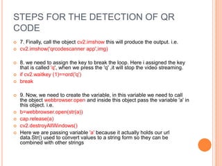 QRcode USING PYTHON LANGUAGE ELECTRONICS STUDENT.pptx