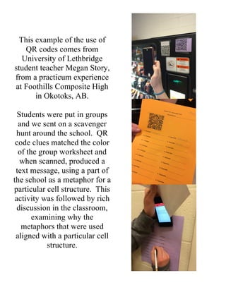 QR Code Example - Cell Structures | PDF