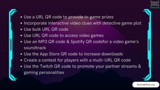 QR Code For Games: 7 Potential Benefits [Fully Explained] | PPT