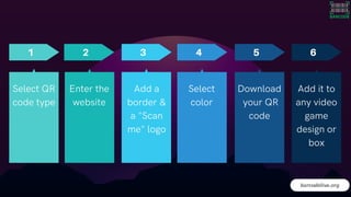 QR Code For Games: 7 Potential Benefits [Fully Explained] | PPT