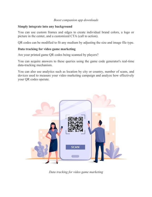 QR Code For Games: 7 Potential Benefits [Fully Explained] | PDF