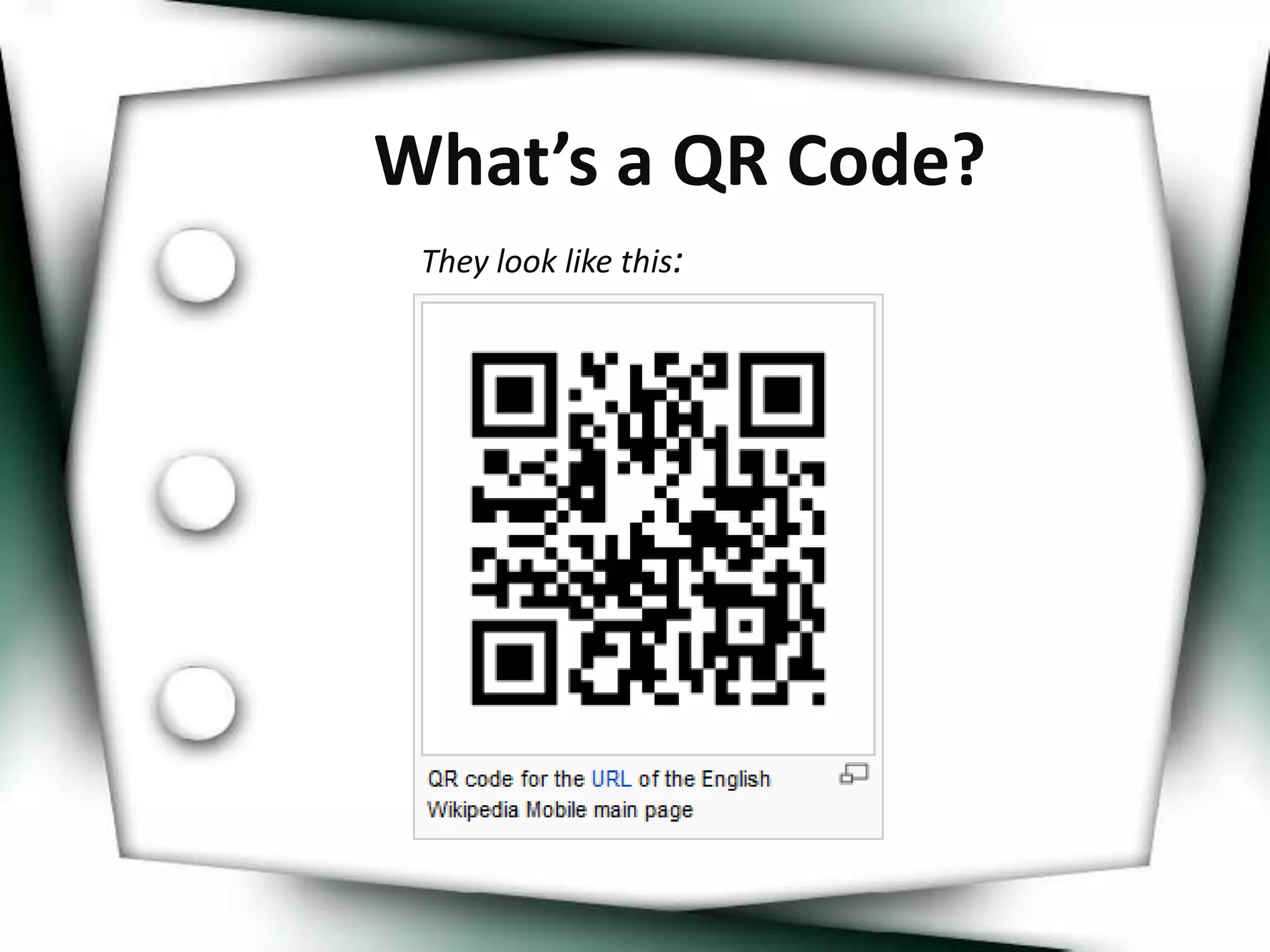 Qr Code Ppt 23 Sep 11 Ppt