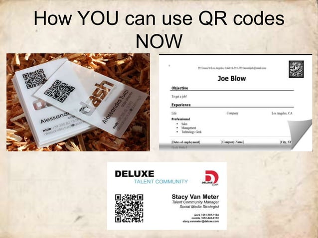 Qr code presentation | PPT