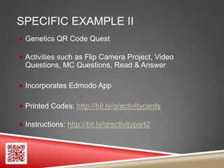 QR Codes in the Classroom | PPT