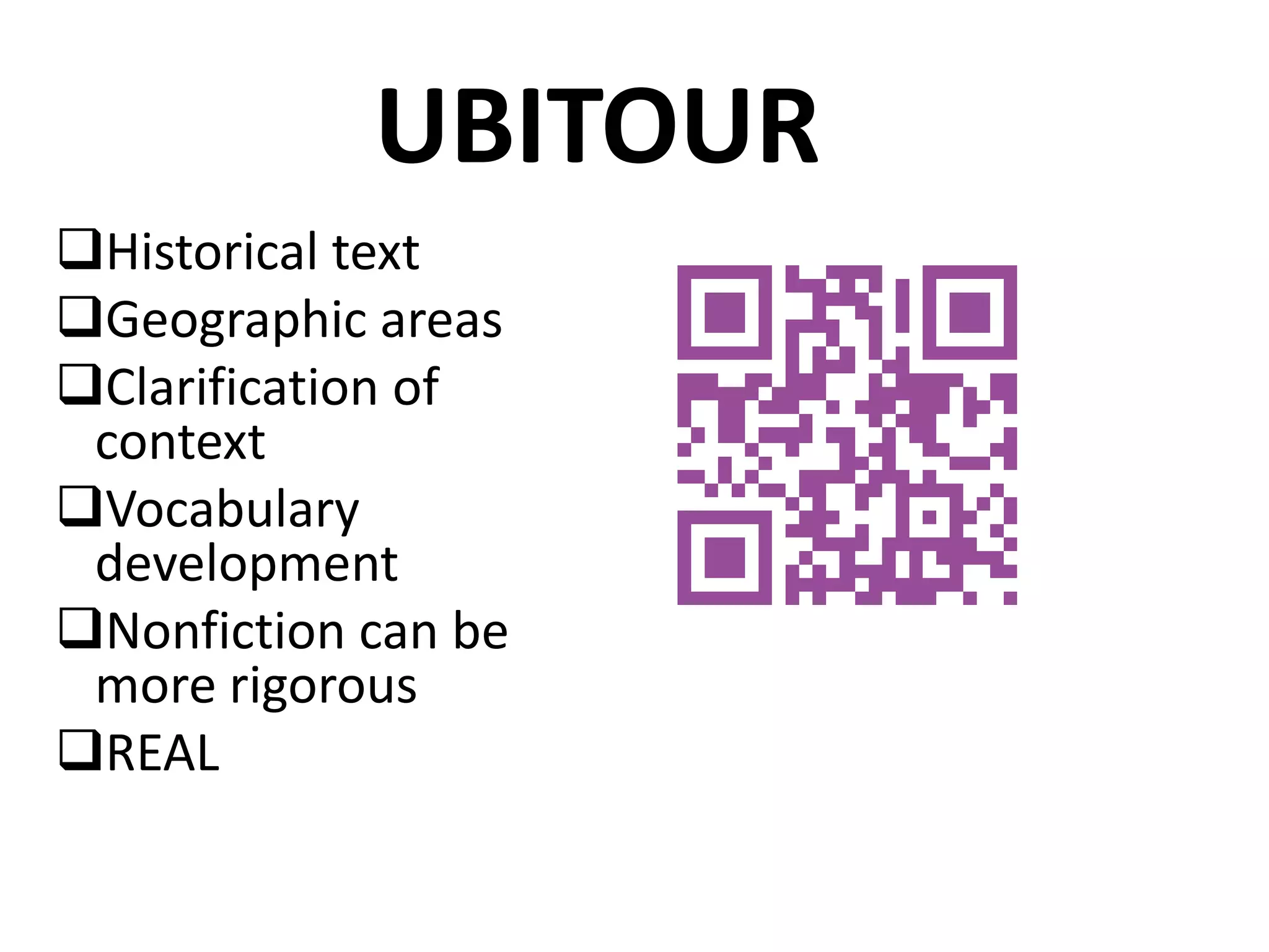 Qr code presentation | PPT