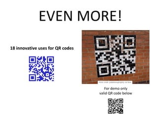 Qr code presentation | PPT