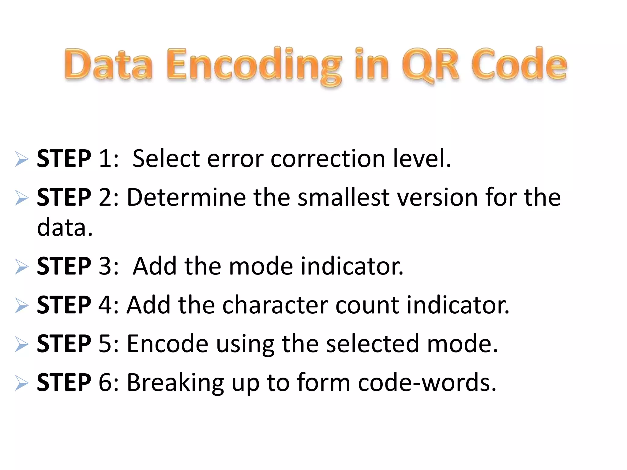 Qrcodequickresponsecode presentation | PPTX