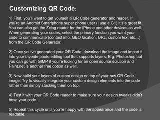 Qr code (quick response code) | PPT