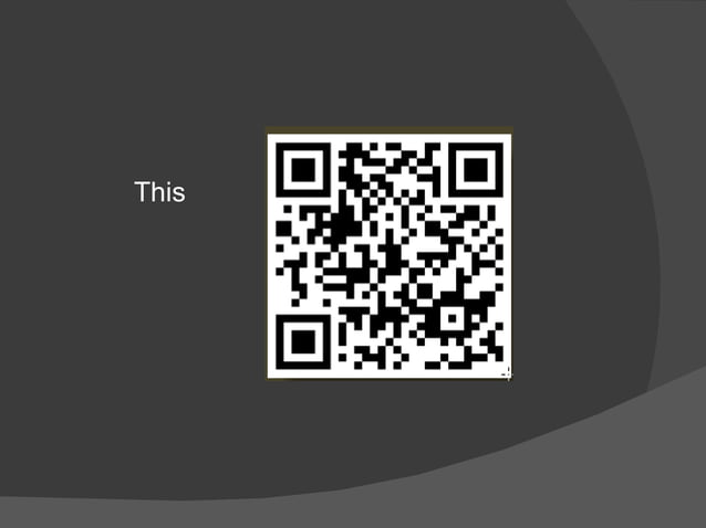 Qr code (quick response code) | PPT
