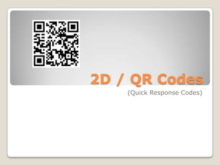 QR Codes | PPT