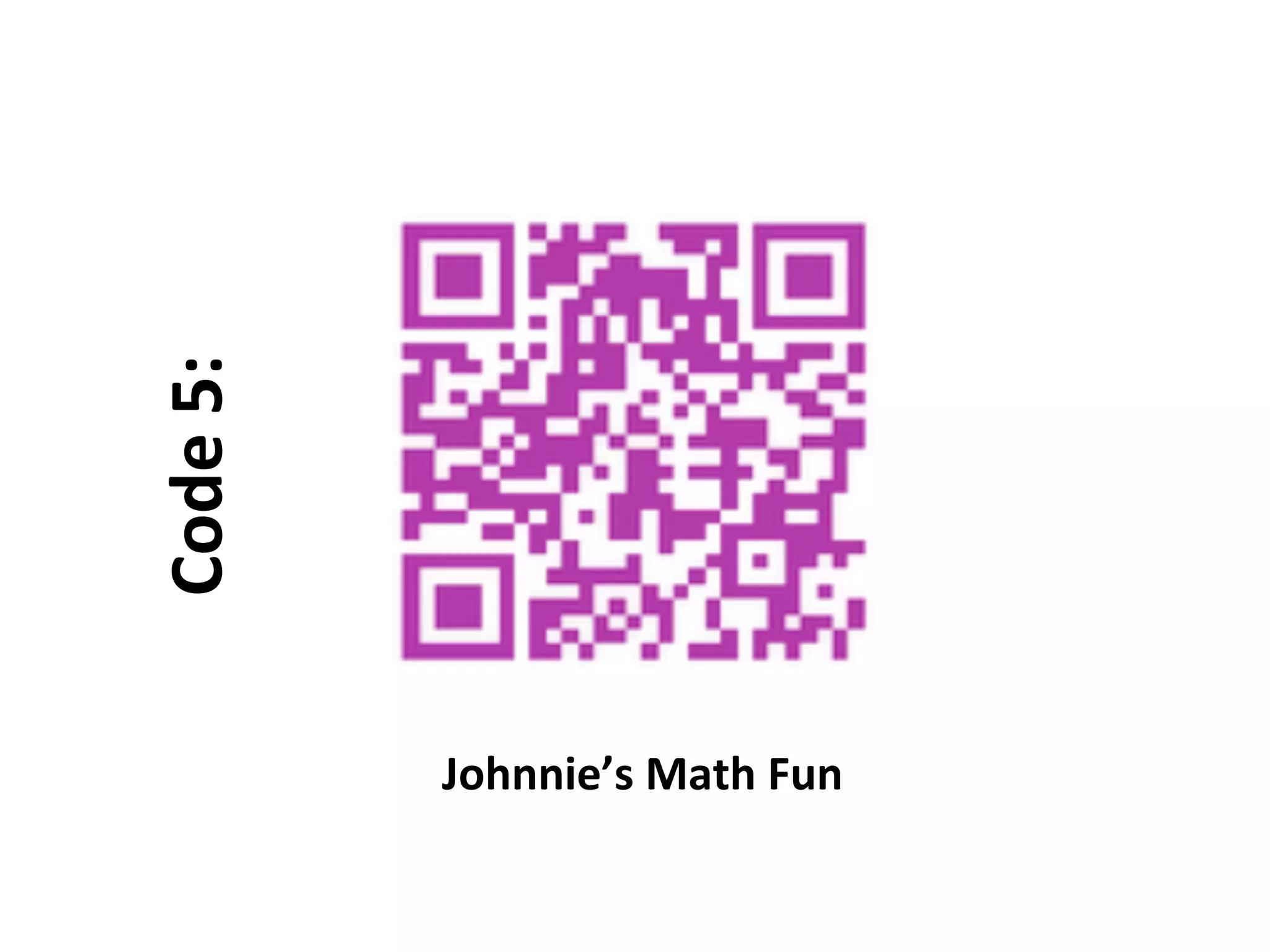 QR Codes for Maths | PDF