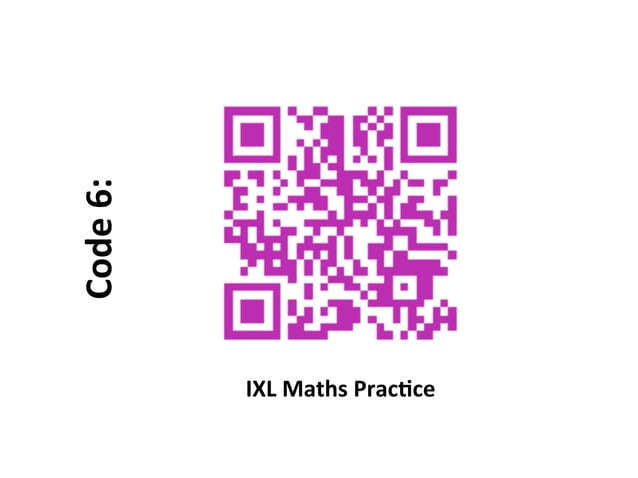 QR Codes for Maths | PDF