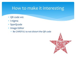 Qr Codes in the Classroom | PPT