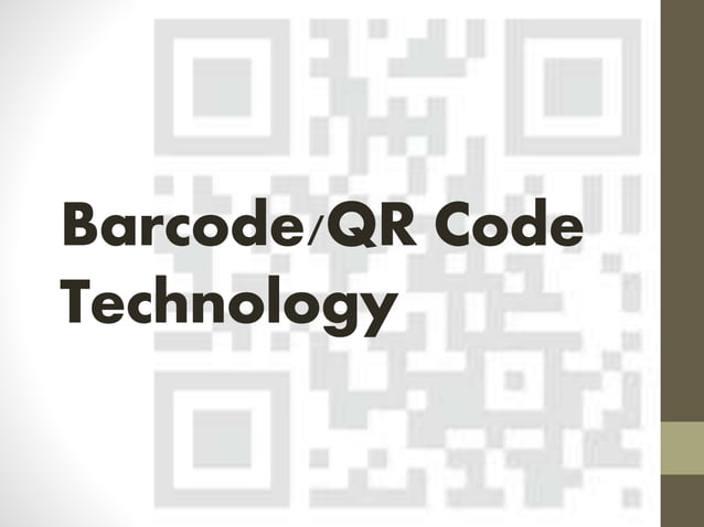 Qr codes | PPTX
