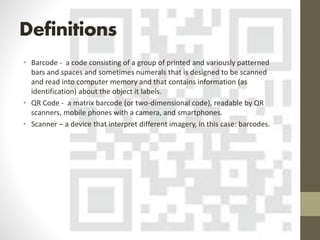 Qr codes | PPTX