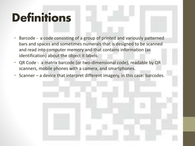 Qr codes | PPTX