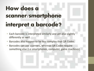 Qr codes | PPTX