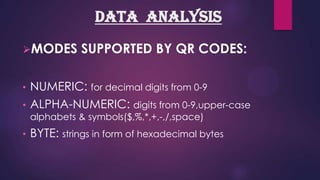 Qr codes | PPTX | Programming Languages | Computing