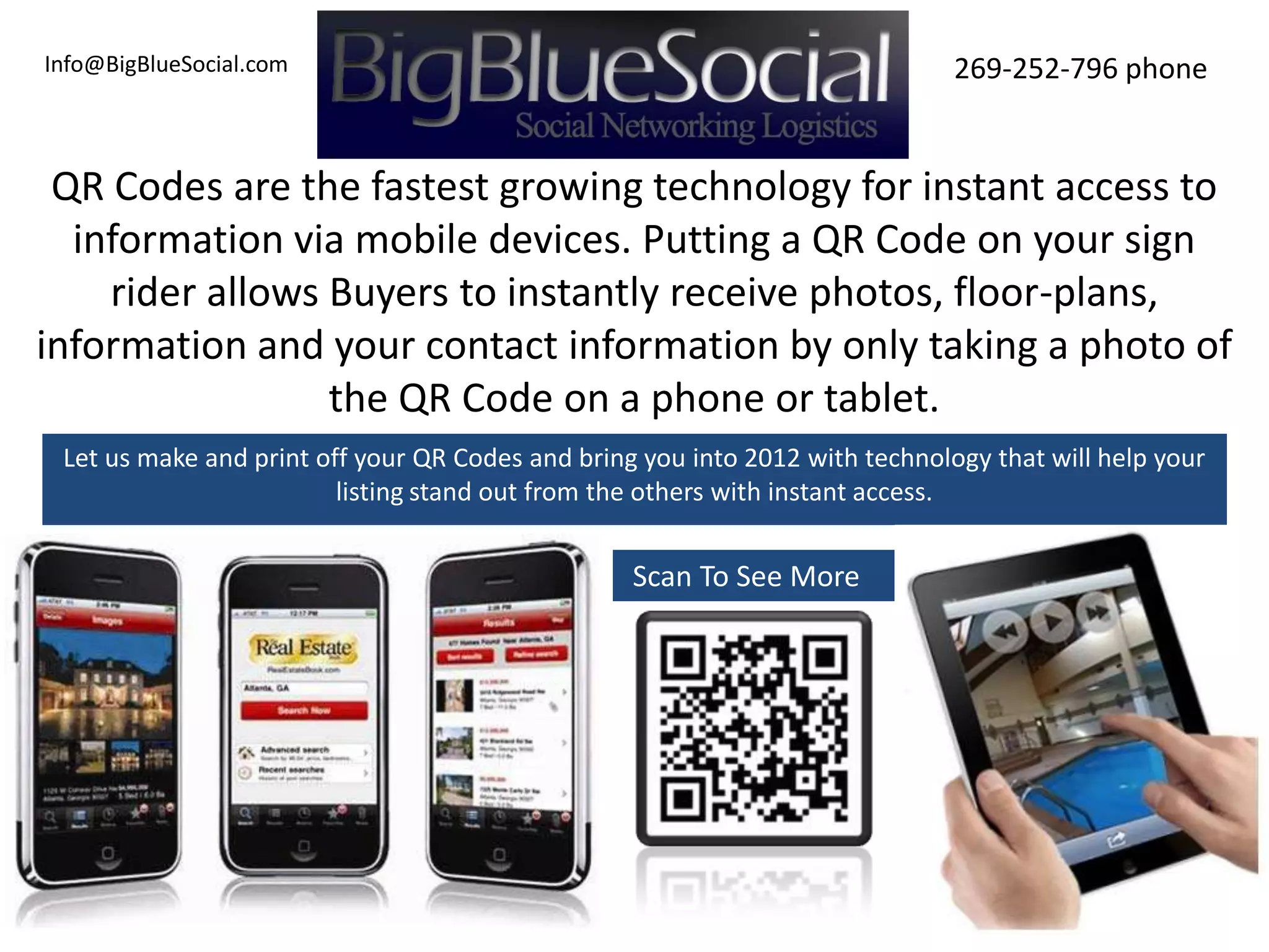 Qr codes are the fastest growing technology for | PPTX