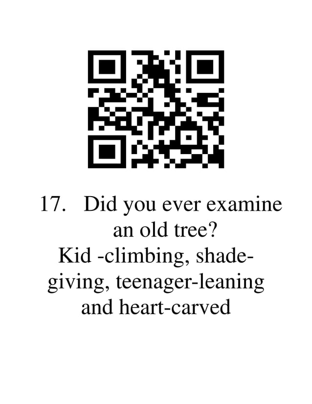 Qr codes for poetic devices | PDF | Poetry | Books and Literature