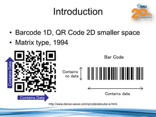 Qr codes imu | PPT