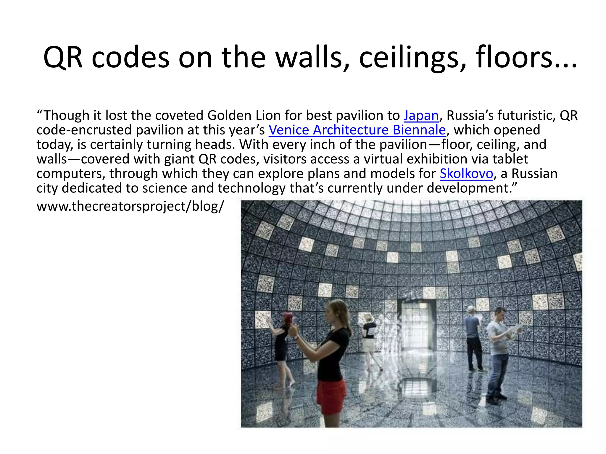 Qr codes in a nutshell | PPTX