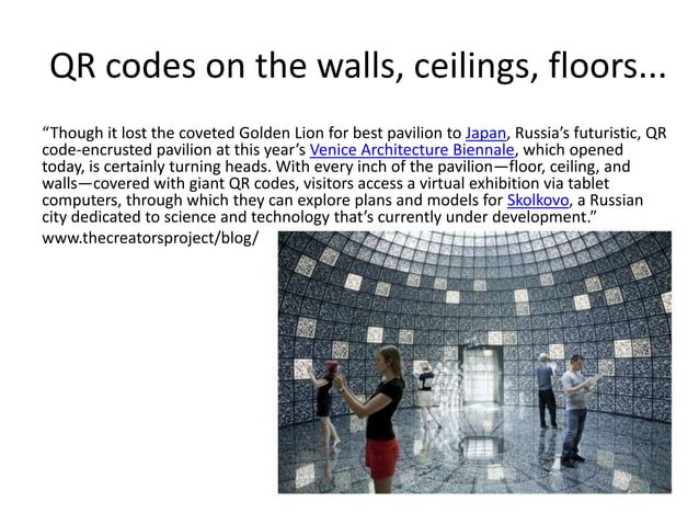 Qr codes in a nutshell | PPTX