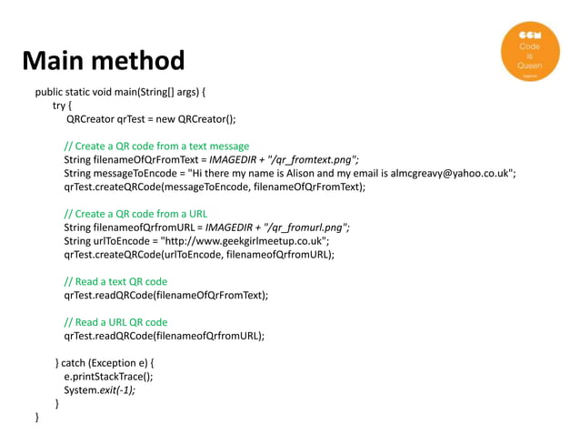 Qr codesinjava gg_london | PPT