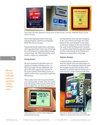 QR Code Use In Retail Stores | PDF