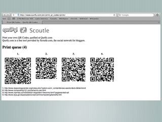 QR Codes in the Classroom | PPT