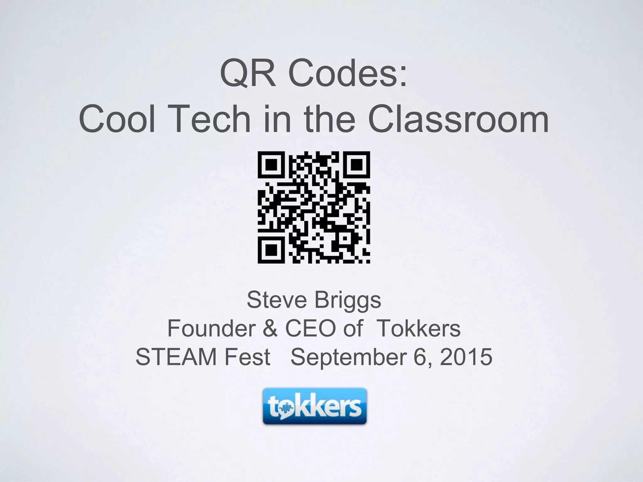 QR Codes in the Classroom | PPT