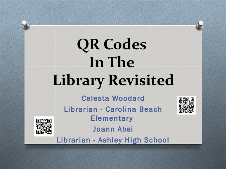 Qr Codes in the Library