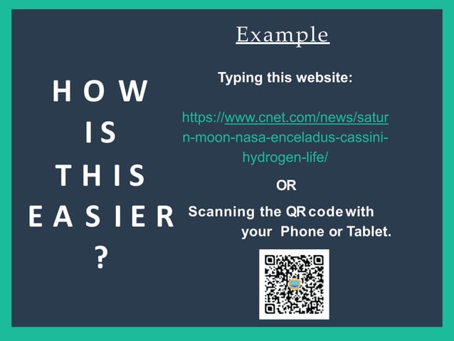 Qr code slideshow | PPT