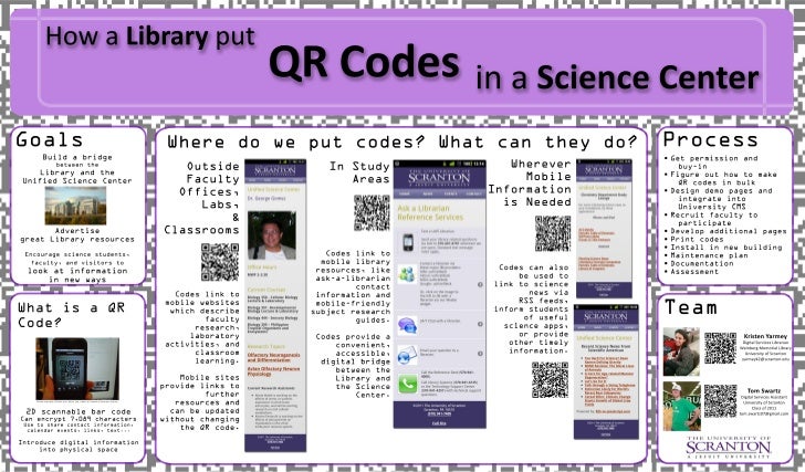 How a Library put QR Codes in a Science Center