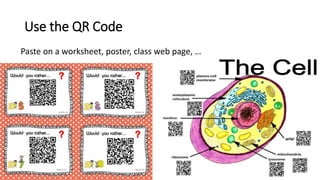 QR Codes Workshop | PPTX