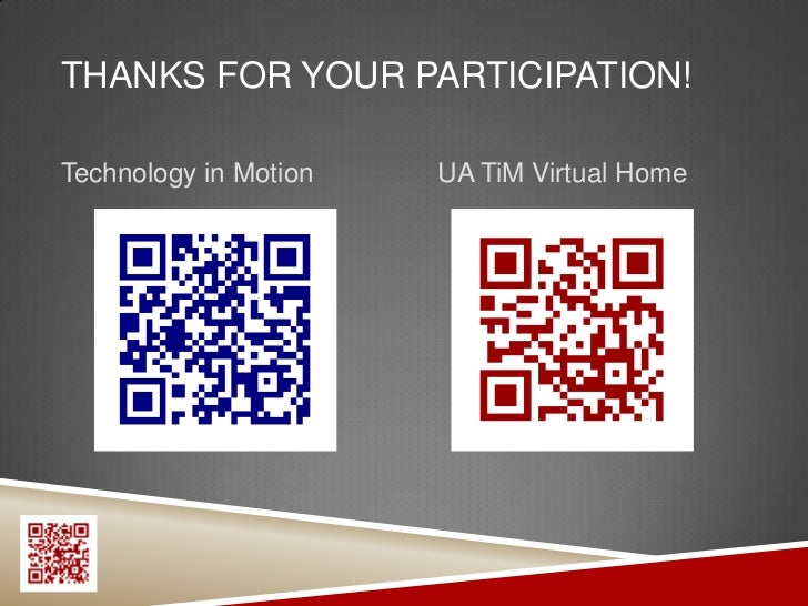 QR Code Webinar