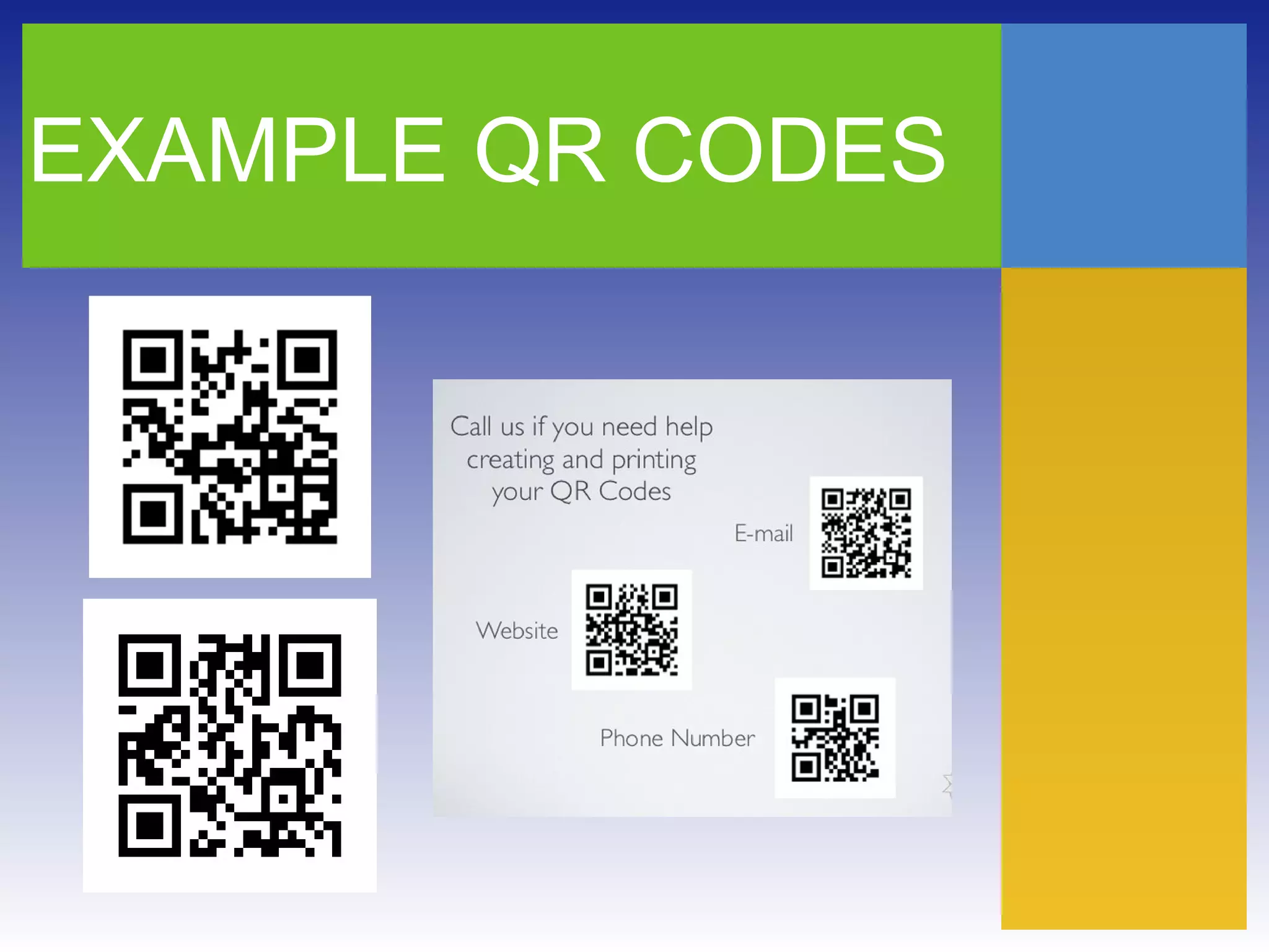 Qr code workshop | PPT | Technology & Computing