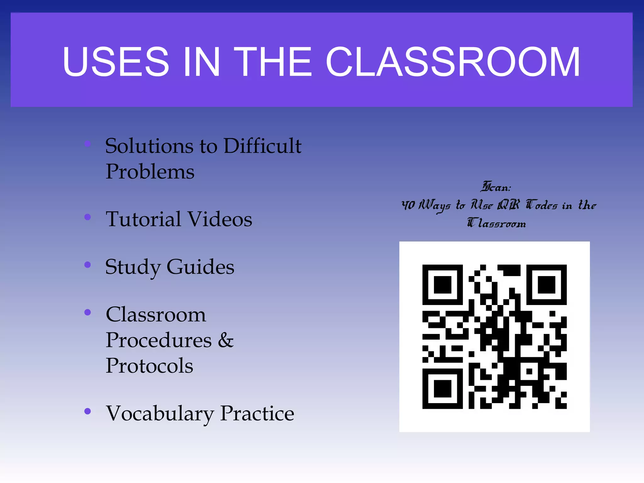 Qr code workshop | PPT | Technology & Computing