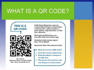 Qr code workshop | PPT | Technology & Computing