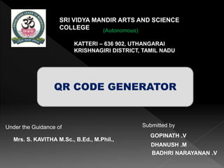 QRC Presentation.pptx | Computing | Technology & Computing