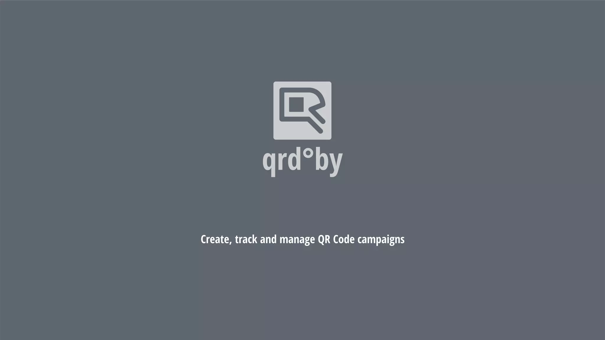 qrd°by - Create QR Codes for your mobile marketing campaigns | PDF