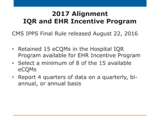 How MEDITECH Hospitals Can Meet The New eCQM Reporting Requirements ...