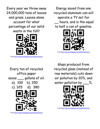 Qr Eco Codes | PDF
