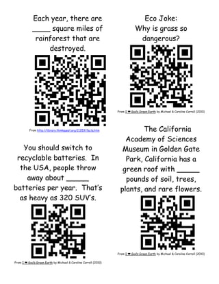 Qr Eco Codes | PDF