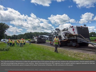 Cold in Place Recycling (CIR) | PPT