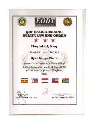 Qrf Training 1 | PDF