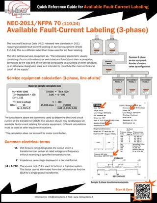Qrg nec fault-current-labeling library | PDF