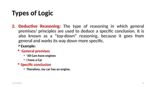 Quantitative Reasoning semester 2 lecture 1 | PPTX
