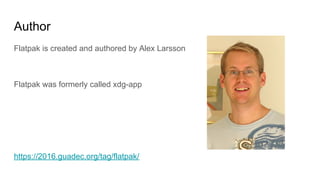 Flatpak introduction | PDF