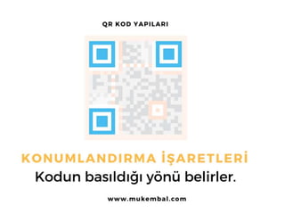 QR Kod - Karekod nedir? QR Kod Yapıları. | PPTX